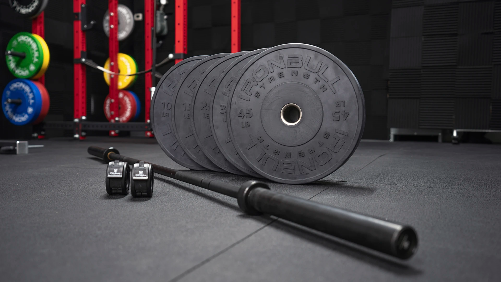 Weight Bar, Plates & Barbell Accessories | Iron Bull Strength